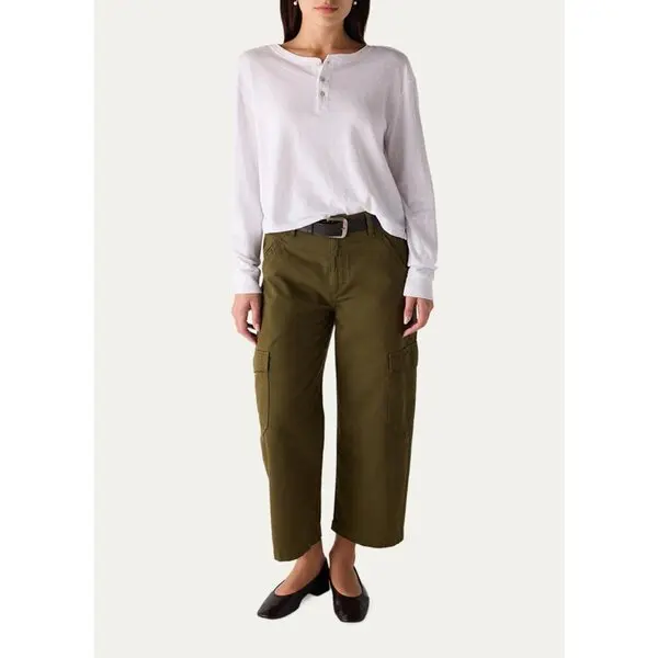 AMO Colette Cropped Cargo Pants