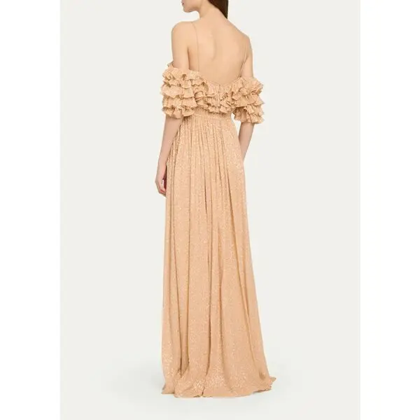 Ulla Johnson Persephone Off-the-shoulder Gown