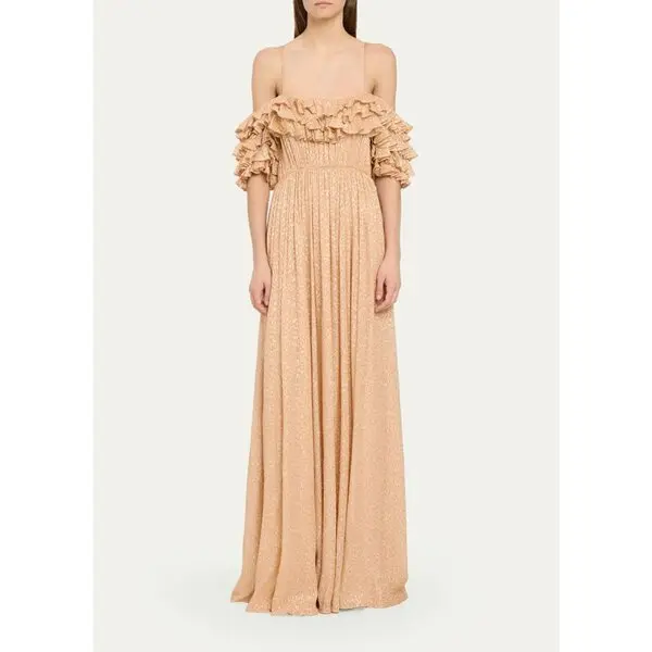 Ulla Johnson Persephone Off-the-shoulder Gown