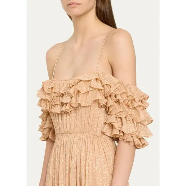 Ulla Johnson Persephone Off-the-shoulder Gown