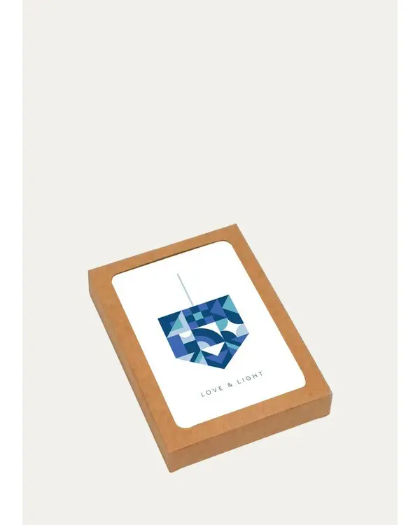 SPAGHETTI & MEATBALLS Love & Light Hanukkah 6-piece Card Set - Multicolor