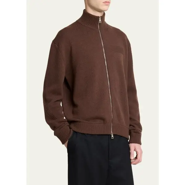 Givenchy Couture Seam Wool-cashmere Knit Blouson