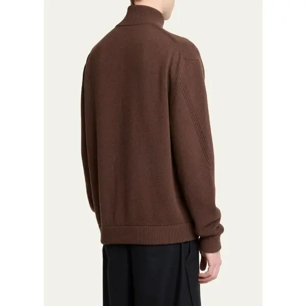 Givenchy Couture Seam Wool-cashmere Knit Blouson