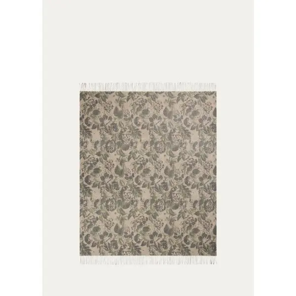 Alonpi Floral Cashmere Throw