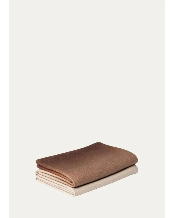Alonpi Ombré Cashmere Throw Blanket - Multi