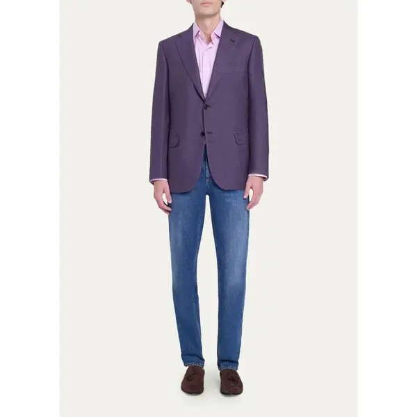 Brioni Prince Of Wales Two-button Sport Coat