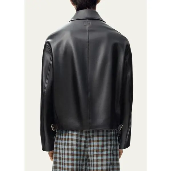 Loewe Nappa Leather Zip-up Jacket