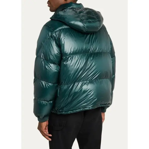 Moncler Reicon Ripstop Hooded Down Puffer Jacket