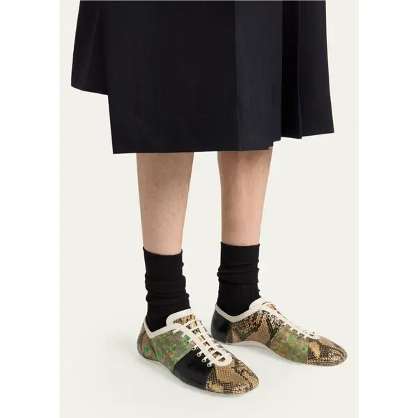 Dries Van Noten Natta Multi-patch Low-top Sneakers