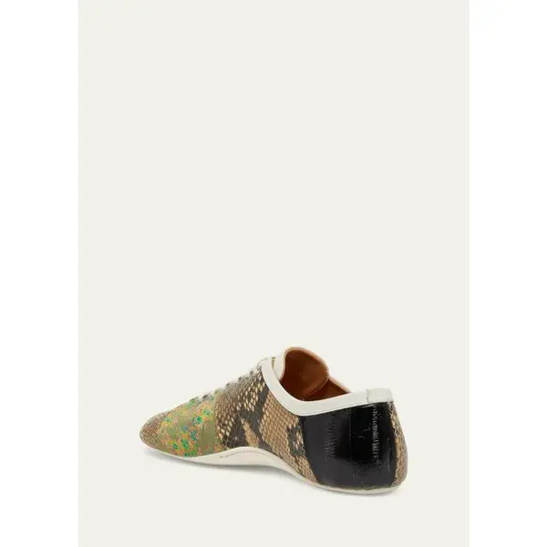 Dries Van Noten Natta Multi-patch Low-top Sneakers
