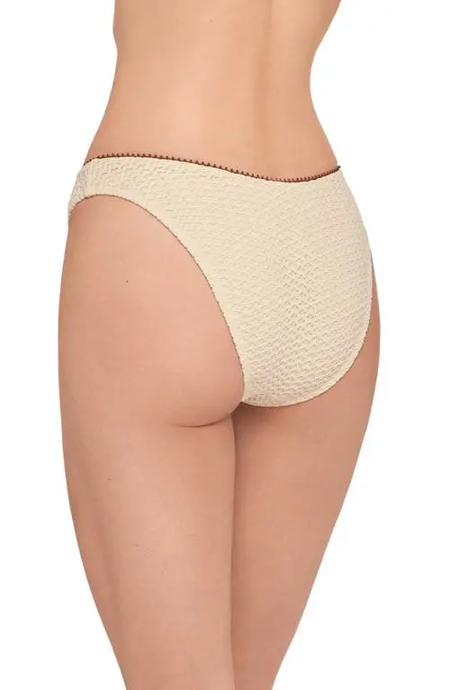 Steve Madden Open Knit Hipster Bikini Bottoms