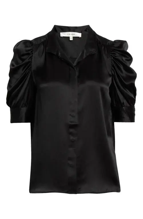 FRAME Gillian Silk Top