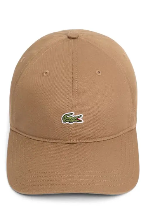 Lacoste Organic Cotton Twill Baseball Cap