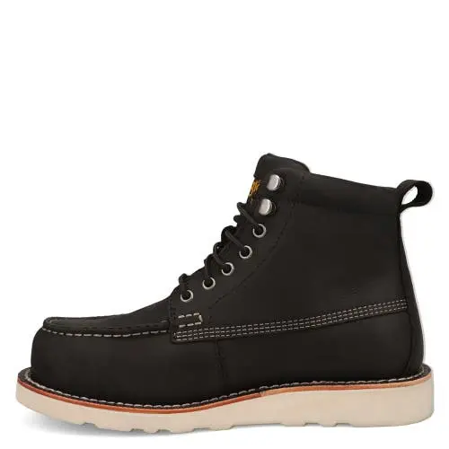 Wrangler Thatcher Steel Toe Work Boot - Black