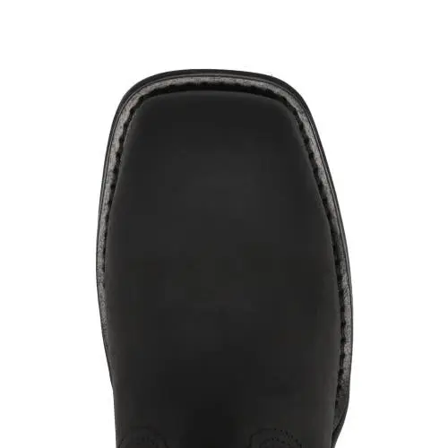 Wrangler Sammie Steel Toe Work Boot - Black