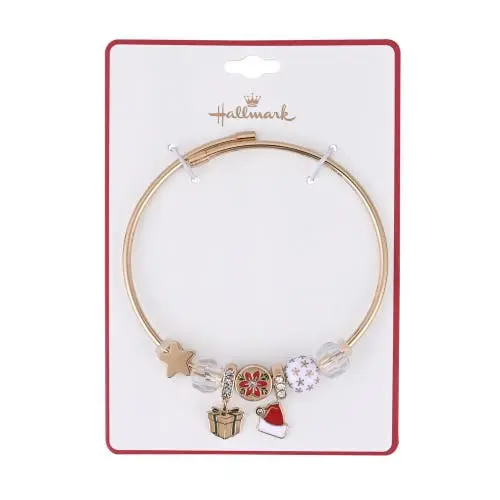 HALLMARK Christmas Charm Bangle Bracelet