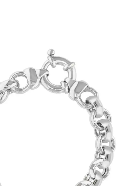 EFFY Sculpted Statement Link Bracelet In Sterling Silver