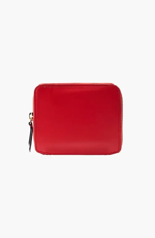 TUSK Lille Medium Zip-around Wallet - Red