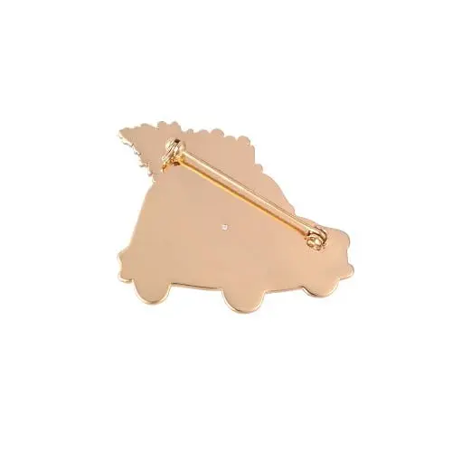 HALLMARK Vintage-style Christmas Car Pin