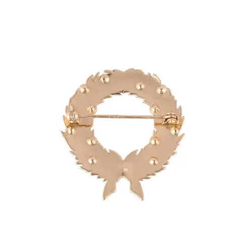 HALLMARK Christmas Wreath Pin
