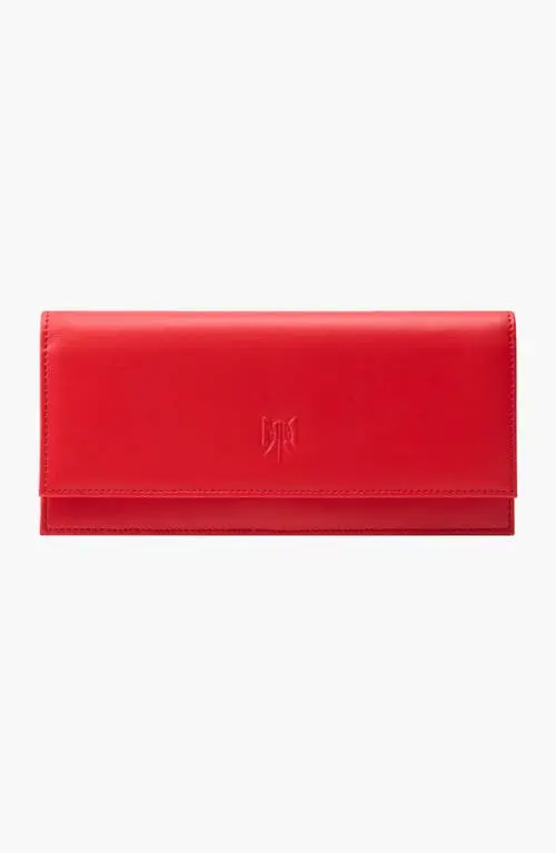 TUSK Lille Gusseted Wallet - Red
