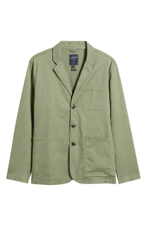 Grayers Thompson Stretch Cotton Blazer - Olive