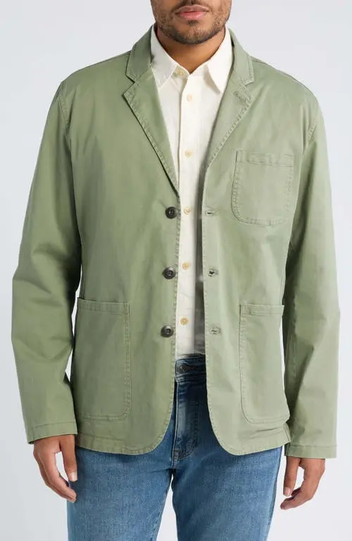 Grayers Thompson Stretch Cotton Blazer - Olive