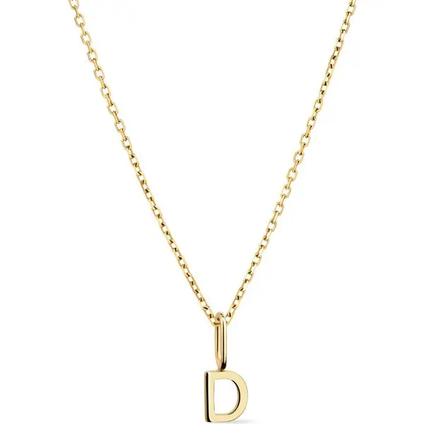 ANA LUISA Gold Initial Necklaceletter Necklace - D