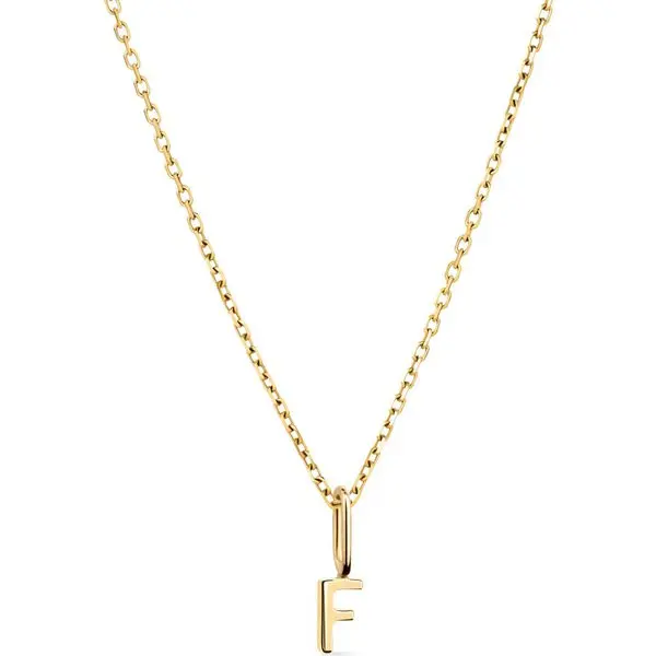 ANA LUISA Gold Initial Necklaceletter Necklace - F