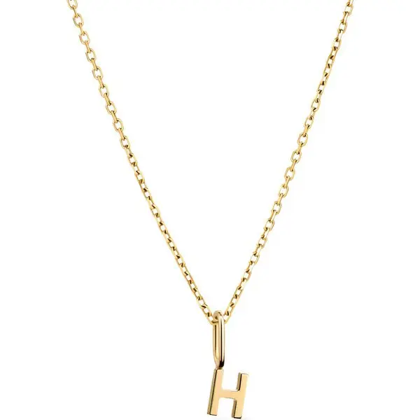 ANA LUISA Gold Initial Necklaceletter Necklace - H