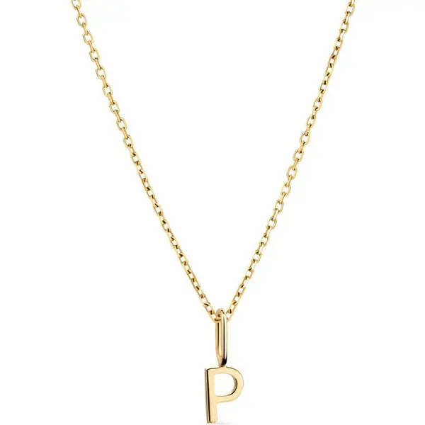 ANA LUISA Gold Initial Necklaceletter Necklace - P