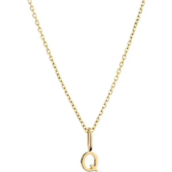 ANA LUISA Gold Initial Necklaceletter Necklace - Q
