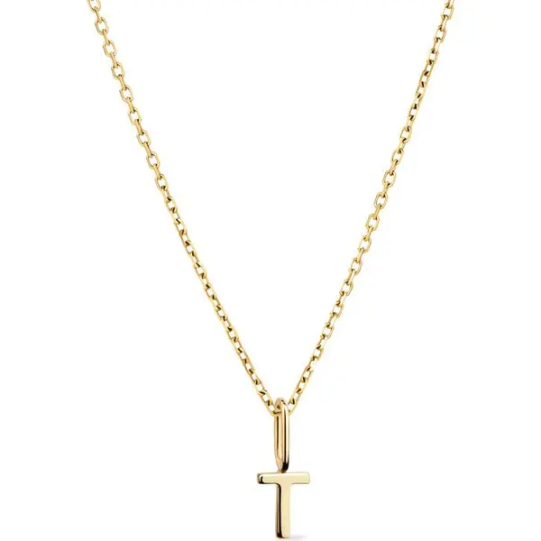 ANA LUISA Gold Initial Necklaceletter Necklace - T