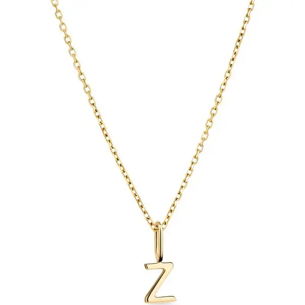 ANA LUISA Gold Initial Necklaceletter Necklace - Z