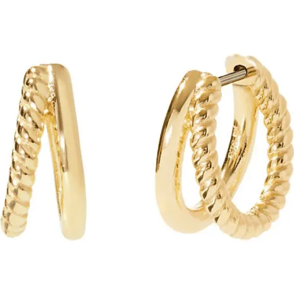 ANA LUISA Small Hoop Earringsjesse - Gold
