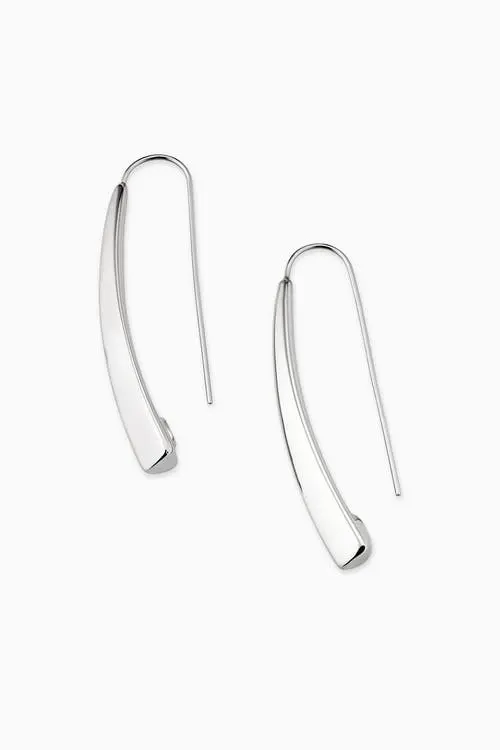 ORADINA Sterling Prism Drop Earrings