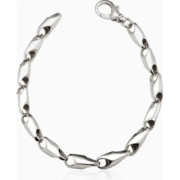 ORADINA Bullet Link Bracelet In Sterling