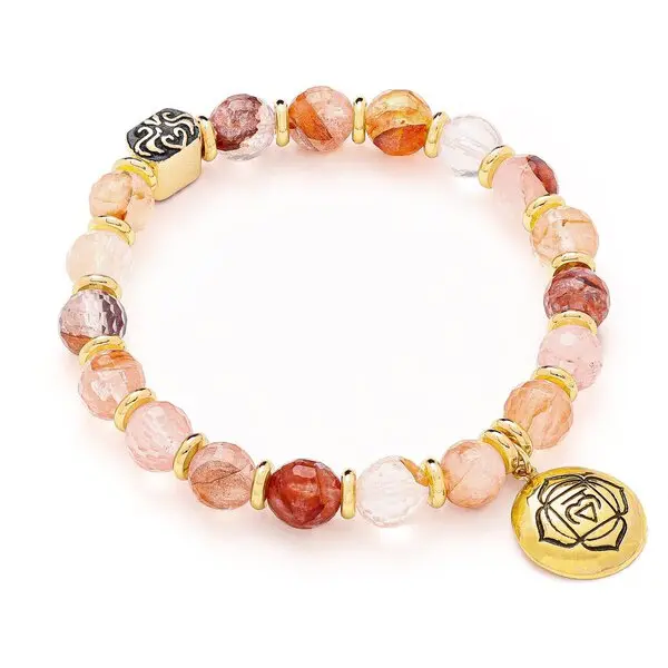 SEVEN SAINTS Root Chakra Activation Bracelet - Gold