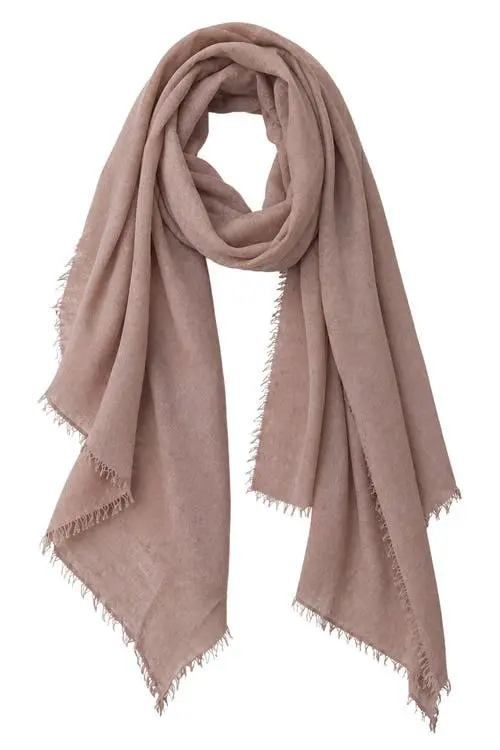 Calypso St. Barth Felted Cashmere Scarf - Sand
