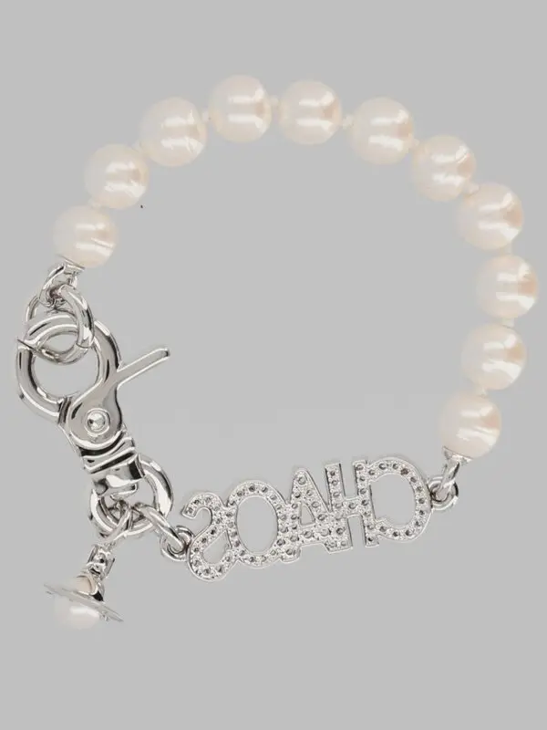 VIVIENNE WESTWOOD Bracciale Chaos Pearl