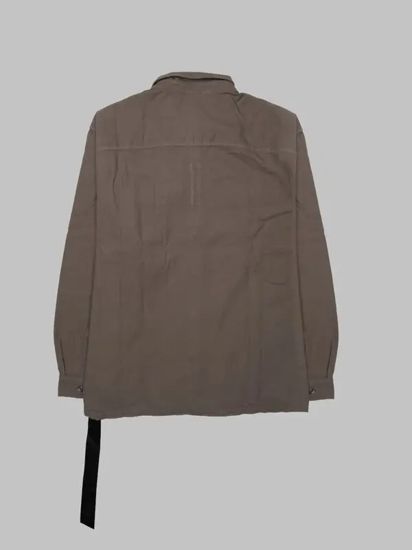Rick Owens Overshirt Jumbo In Cotone