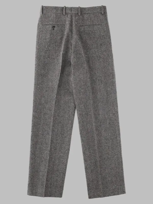 MAISON MARGIELA Pantalone In Lana A Spina Di Pesce