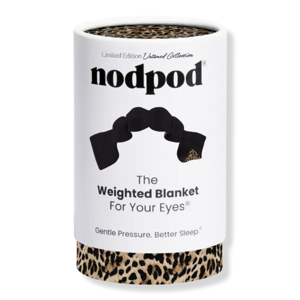 NODPOD Weighted Blanket For Your Eyes Untamed Collection - Leopard