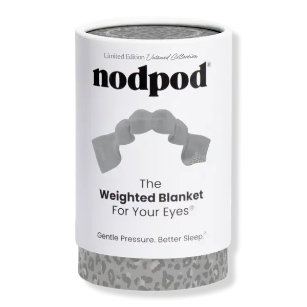 NODPOD Weighted Blanket For Your Eyes Untamed Collection - Snow Leopard