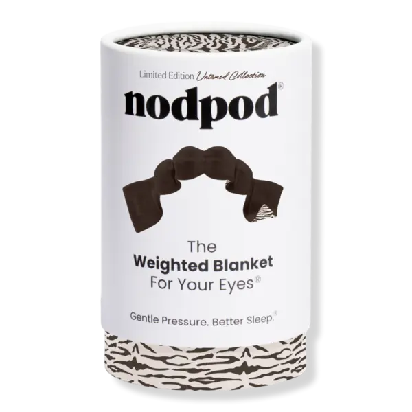 NODPOD Weighted Blanket For Your Eyes Untamed Collection - Zebra