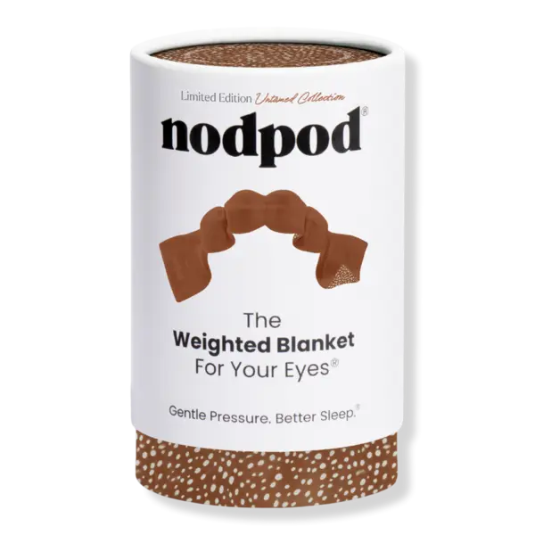 NODPOD Weighted Blanket For Your Eyes Untamed Collection - Fawn