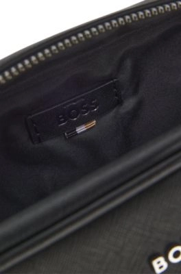 BOSS Logo-trimmed Toiletry Bag