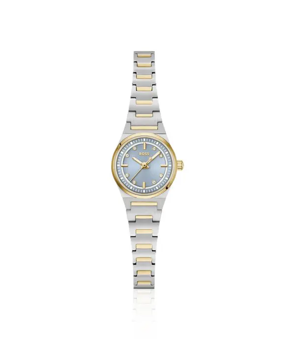 BOSS Candor Gracey Two-tone Watch With Crystal-accented Dial