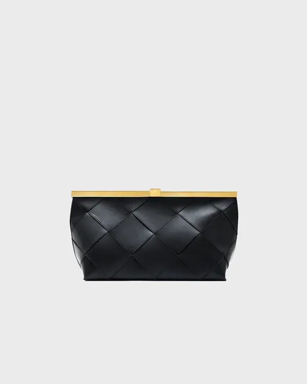 ANINE BING Clutch Anine Braided Leather