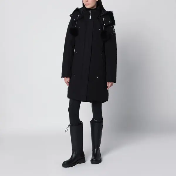 Moose Knuckles Stirling Original Cotton-blend Parka - Black